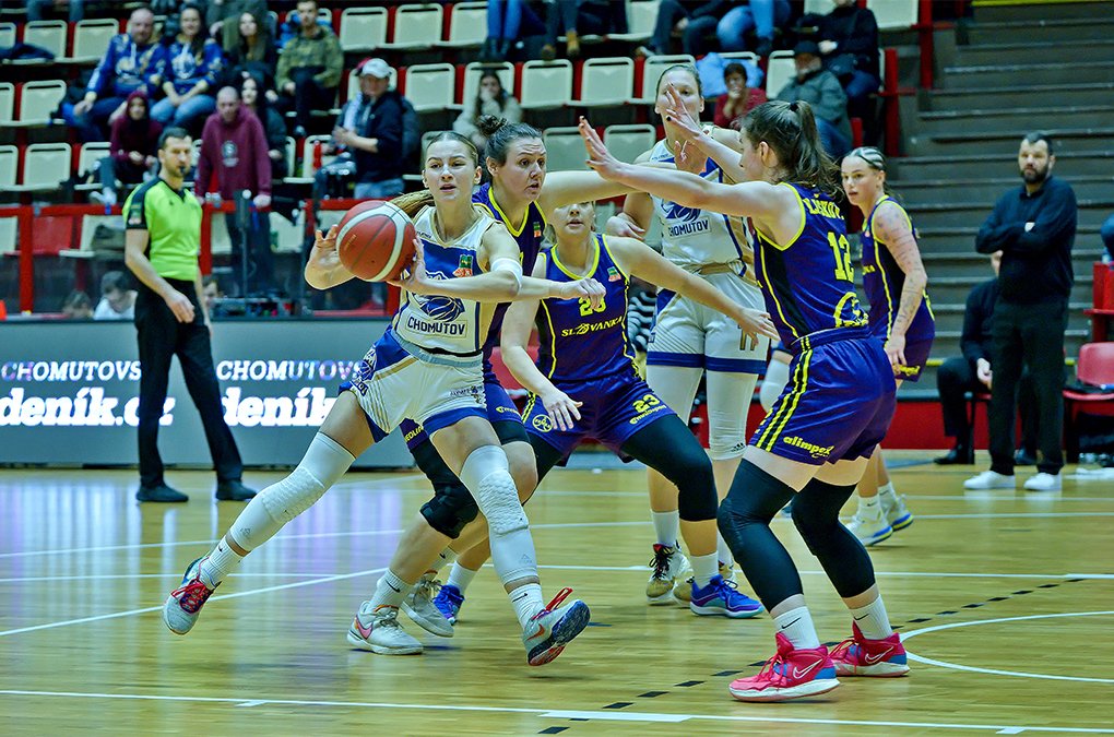 Report ze zápasu BK Levhartice Chomutov vs. Basket Slovanka | Levharti ...